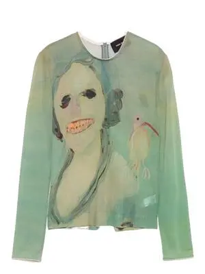 SIMONE ROCHA Simone Rocha 'Lady With A Bird' Top
