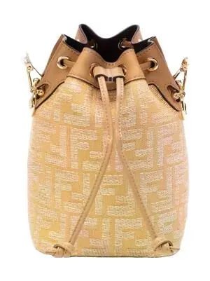 Fendi Mon Tresor Bucket Bag - Neutrals