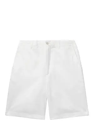 Dunhill Straight-leg Cotton-twill Chino Shorts - White