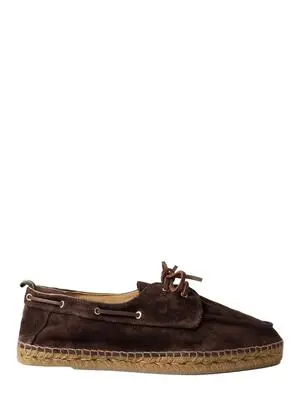 CastaÑer Nemo Suede Boat Shoes - Brown
