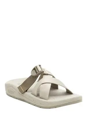 CHACO Cushz Slide Sandal Silt
