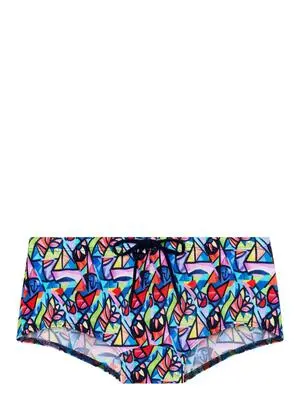 HOM Idylle Swim Trunk - Multico Print