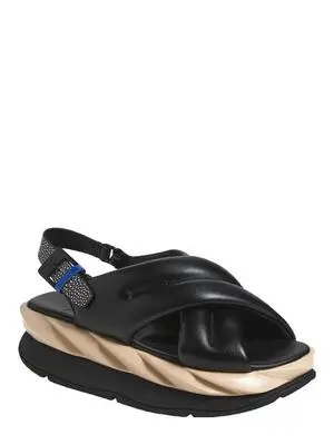 4CCCCEES Mellow Moa Platform Slingback Sandal - Oreo