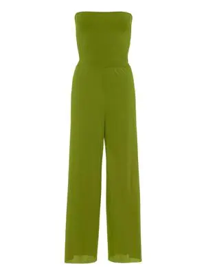 ERES Dao High-waisted Trousers - Green