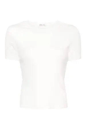 RECTO Sheer Jersey T-shirt - White