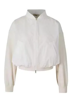 Herno Technical Bomber Jacket - White