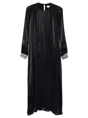 NISSA NISSA Beaded-Cuff Maxi Dress