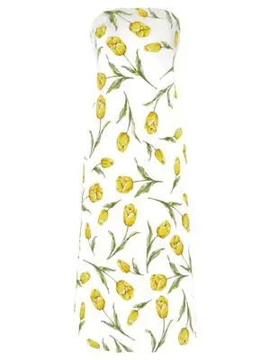 RODARTE Rodarte Tulip Strapless Dress
