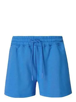 Sweaty Betty Cotton-blend Boxy Shorts - Tidal Blue
