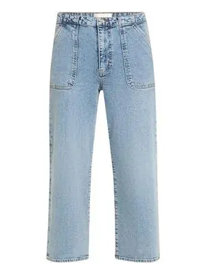 FRAME FRAME The Modern Pocket Wide Leg Jeans Charge