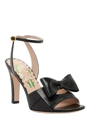 Valentino Garavani Bow Detailing Sandals - Black