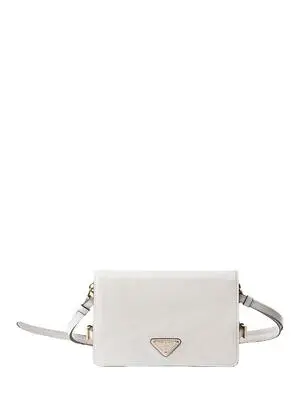 Prada Leather Shoulder Bag White