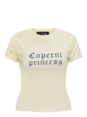 Coperni Logo-print T-shirt - Yellow