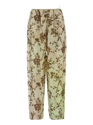 UMA WANG Floral-Print Trousers