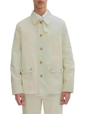 A.p.c. Button-up Shirt Jacket - White