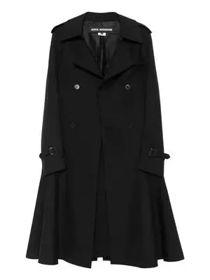 Junya Watanabe Panelled Cape - Black