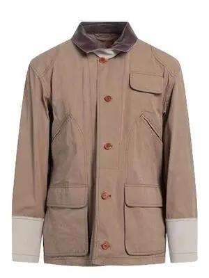 TOD'S Casual Twill Jacket - Beige