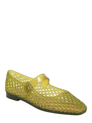 Sam Edelman Michaela Mary Jane Flat - Green Limon