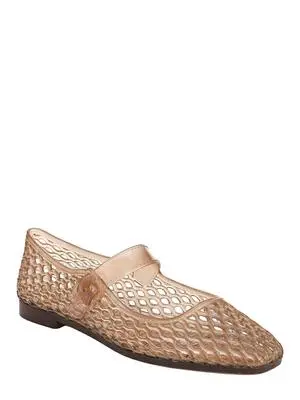 Sam Edelman Michaela Mary Jane Flat - Transparent Brown