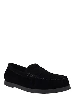 NATIONAL COMFORT Shivers Loafer - Black Suede