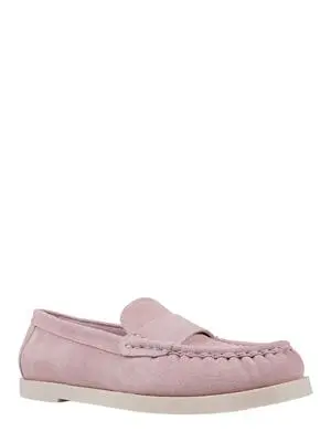 NATIONAL COMFORT Shivers Loafer - Pink Suede