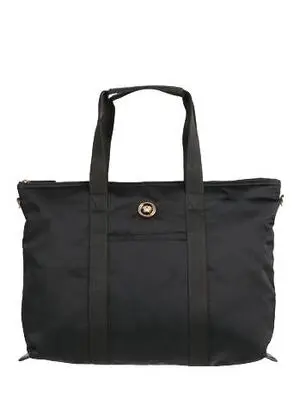 Versace Tote Bag With Detachable Shoulder Strap - Black