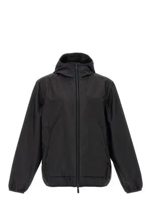Moncler Granier' Raincoat - Black