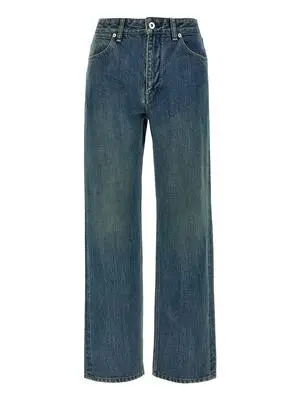 JIL SANDER Slim Twist' Jeans - Blue
