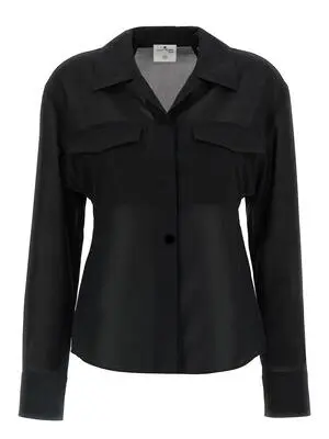 COURREGES Pocket Shirt - Black
