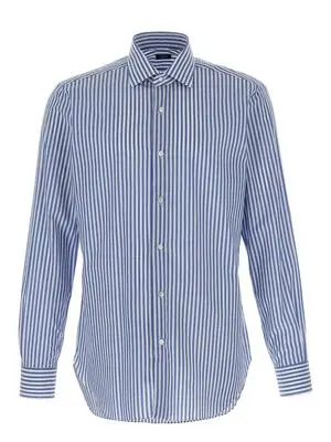 BARBA NAPOLI BARBA Striped Cotton Shirt