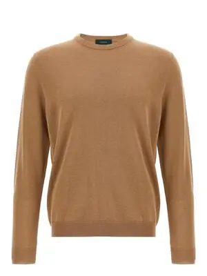 ZANONE Cotton Sweater - Brown