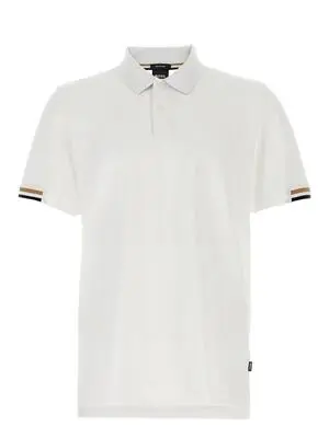 Hugo Boss Parlay 147 Polo Shirt - White