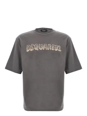 Dsquared2 Best Fade' T-shirt - Gray