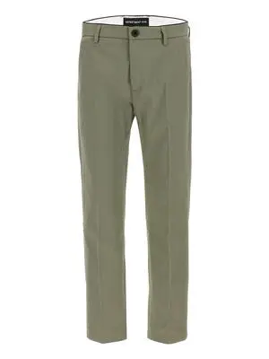 DEPARTMENT 5 Prince Cotton Cropped Pants - Green