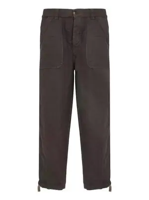 Brunello Cucinelli Straight-leg Trousers - Brown