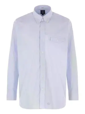 J.PRESS Cotton Shirt - Blue