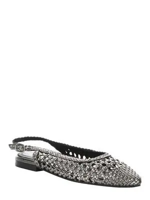 BOS. & CO. Bos. & Co. Willow Slingback Flats Pewter