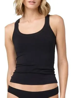 FLORENCE BY MILLS Florence By Mills Stretch Cotton Camisole Black