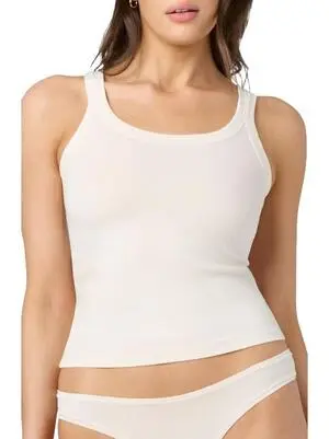 FLORENCE BY MILLS Florence By Mills Stretch Cotton Camisole Whitecap
