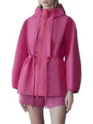 Mackage Kalea Windproof Recycled Polyester Jacket - Azalea-lava