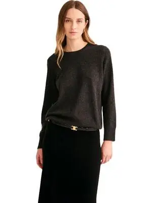 Naadam Original Cashmere Sweater Smoke