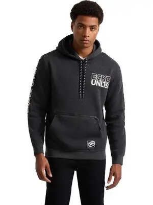 ECKO UNLTD. Stacked Up Hoodie - Charcoal Heather