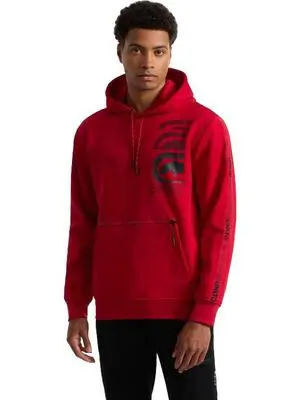ECKO UNLTD. Pop Tape Printed Hoodie - Red