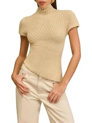 Cult Gaia Annemie Knit Top - Beach