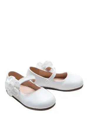 TULLEEN Yasmine Blooming Flats White