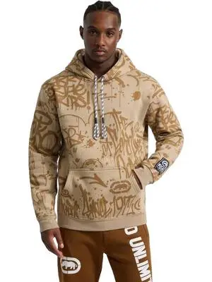 ECKO UNLTD. Intertwine Splash Hoodie - Sand