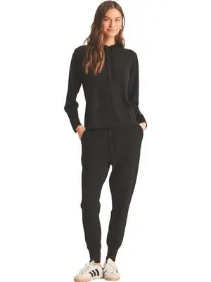 Naadam Off-duty Cashmere Jogger - Black