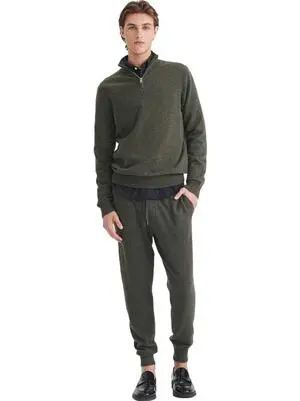 Naadam Off-duty Cashmere Jogger - Olive