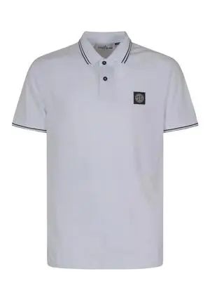 Stone Island Compass-badge Polo Shirt - White