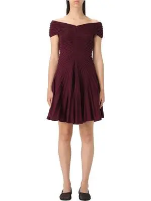 Alaïa Alaïa Dress Burgundy
